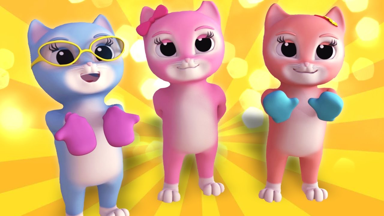 three little kittens nursery rhyme - Youtube Kids
