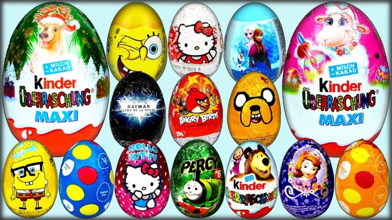 unboxing surprise eggs - Youtube Kids