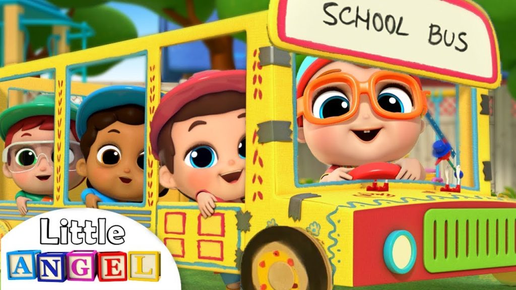 little angel wheels on the bus - Youtube Kids