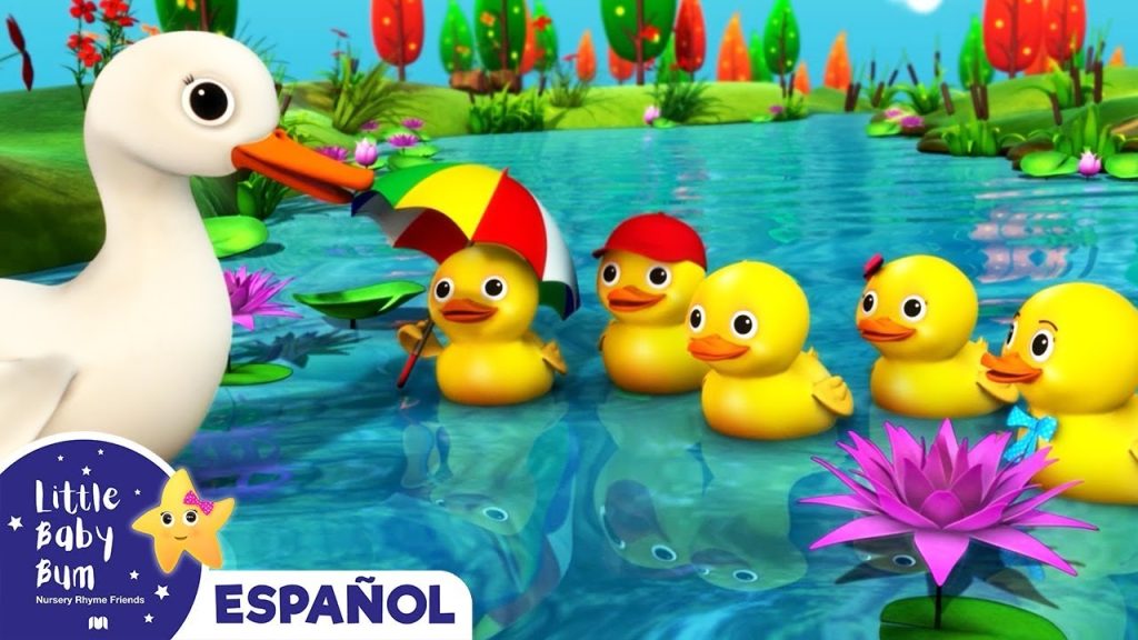 5 monitos saltando en la cama - Youtube Kids