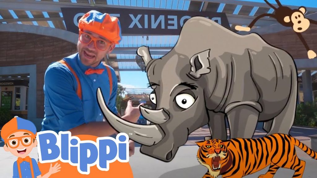blippi visits the zoo - Youtube Kids
