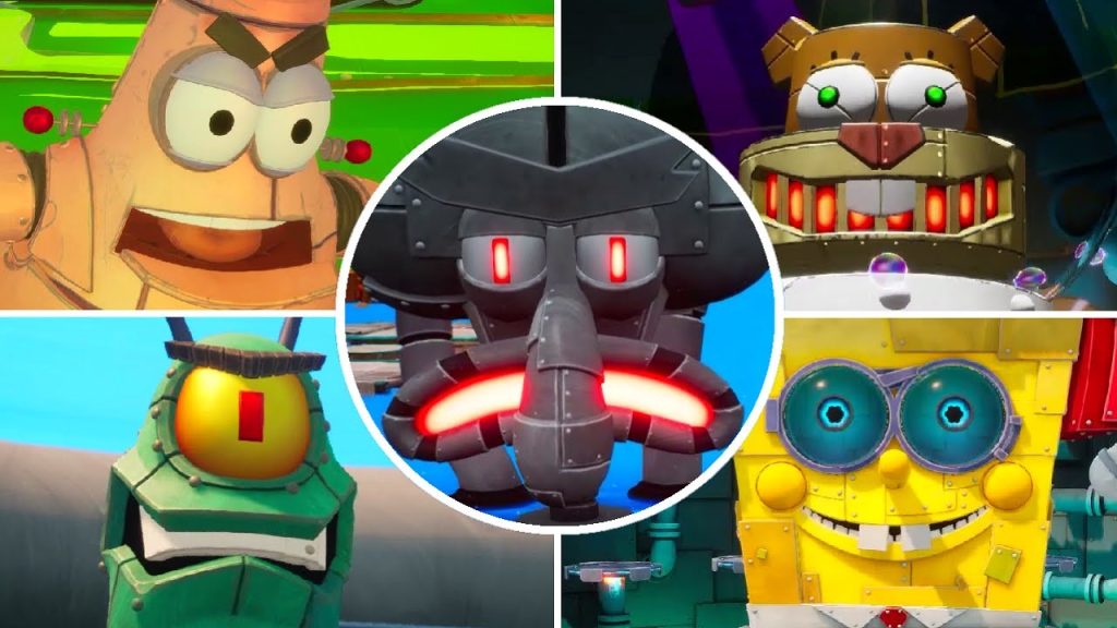 robot SpongeBob - Youtube Kids