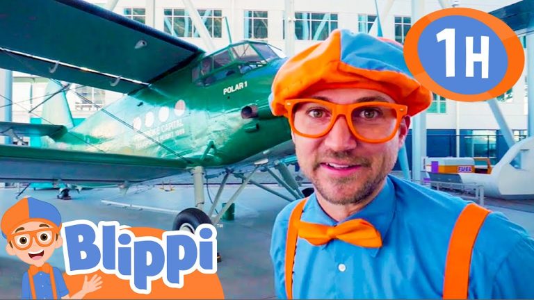 Blippi airplane - Youtube Kids