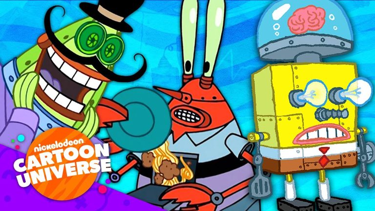 spongebob every robot ever - Youtube Kids