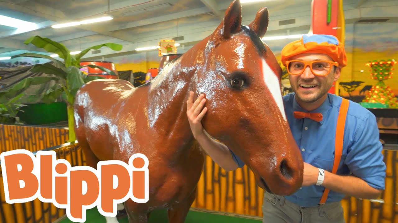 blippi explores jungle animals - Youtube Kids