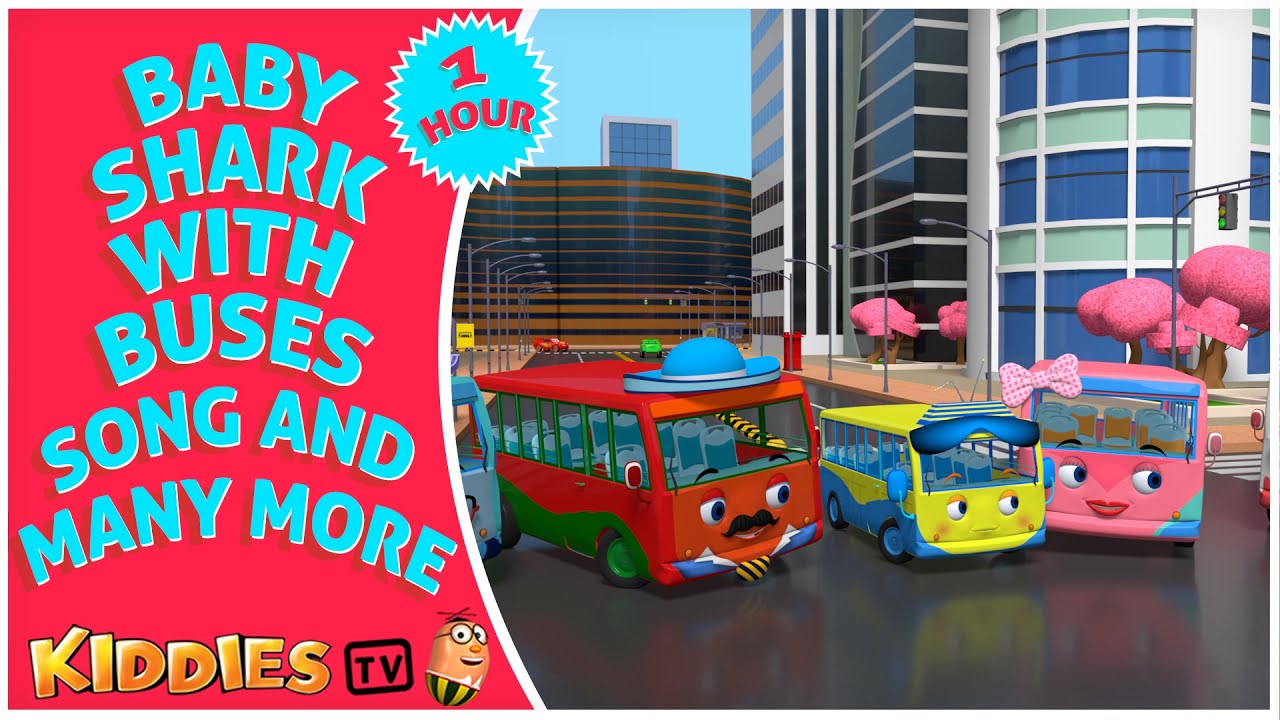 baby shark with buses - Youtube Kids