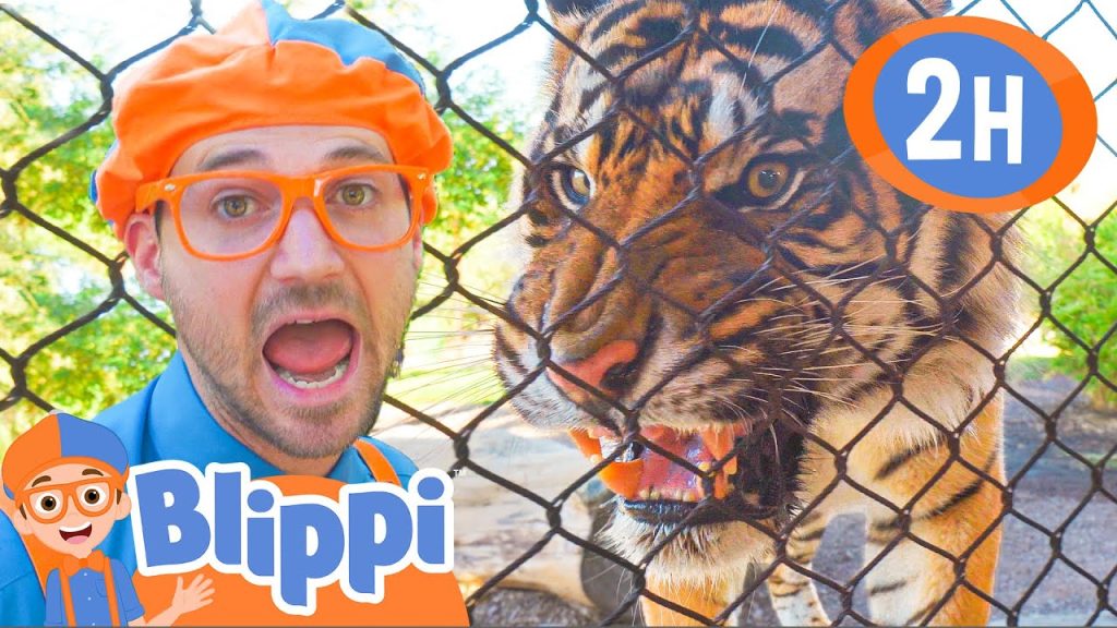 Blippi Visits a Zoo - Youtube Kids