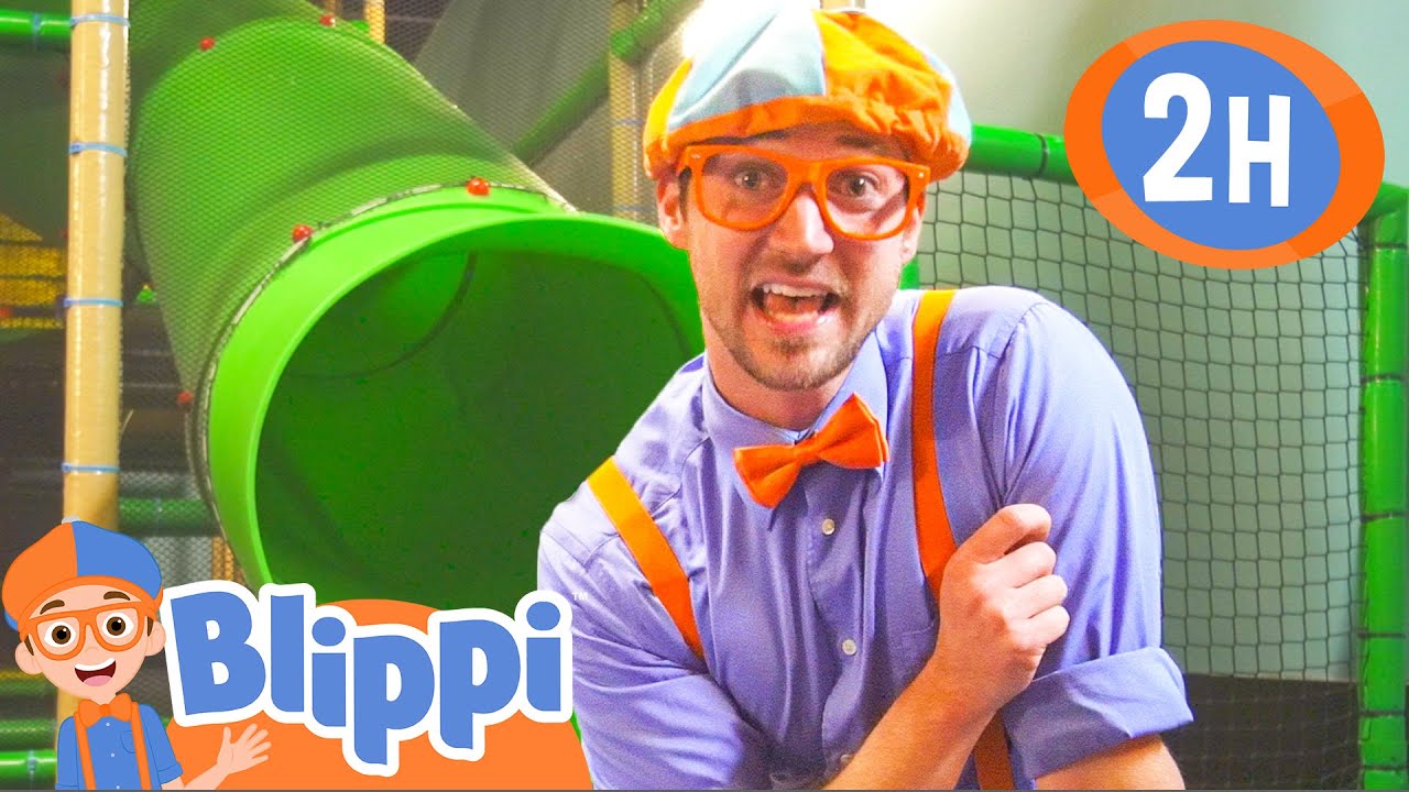 blippi visits an indoor playground - Youtube Kids