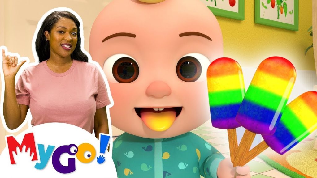 The Colors Song (with Popsicles) - Youtube Kids