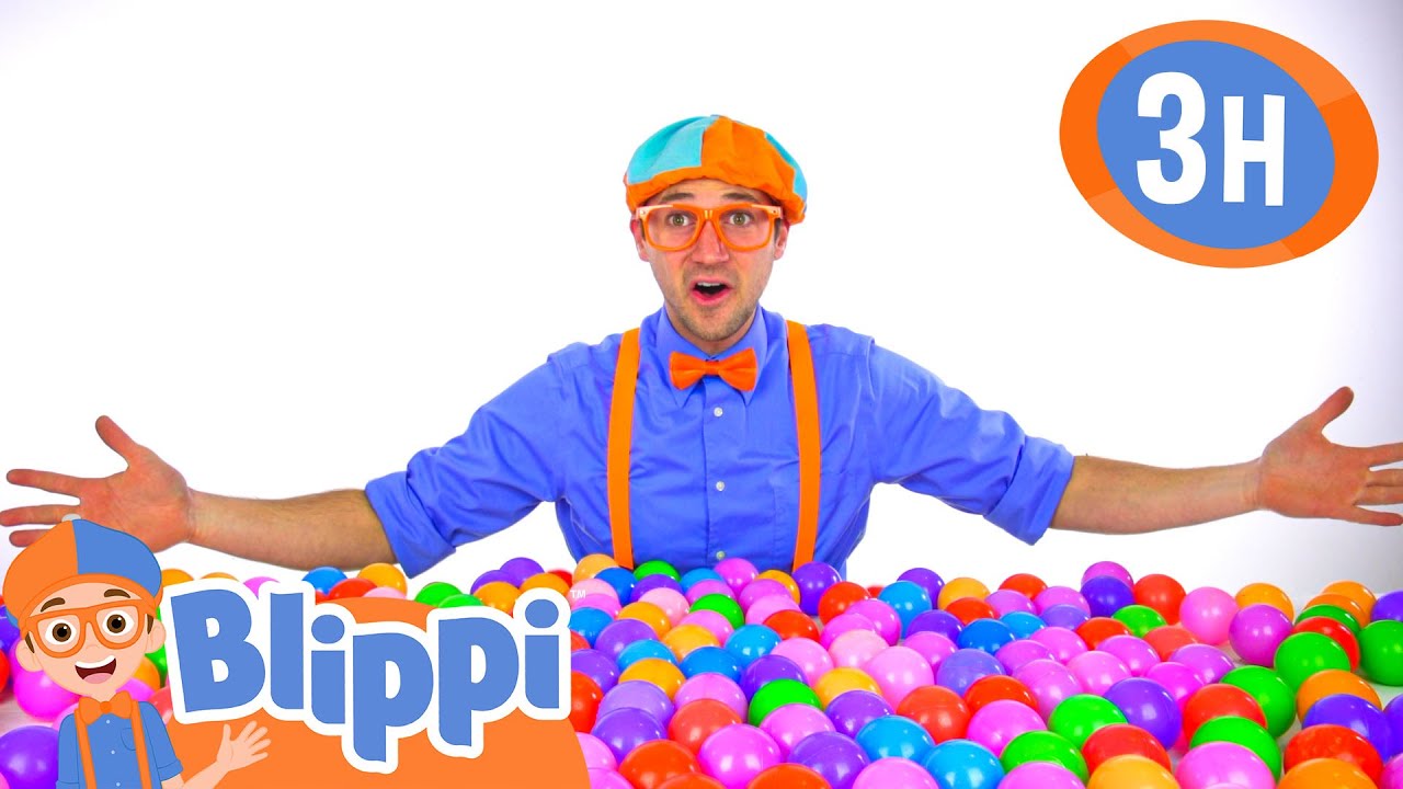 blippi color balls - Youtube Kids