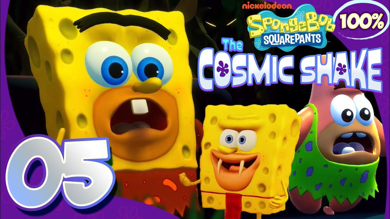 SpongeBob Cosmic shake Walkthrough Part 1 - Youtube Kids
