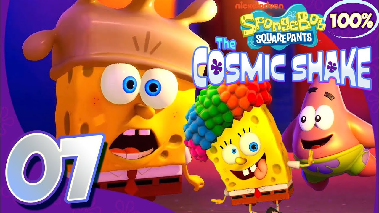 SpongeBob Cosmic shake Walkthrough Part 1 - Youtube Kids