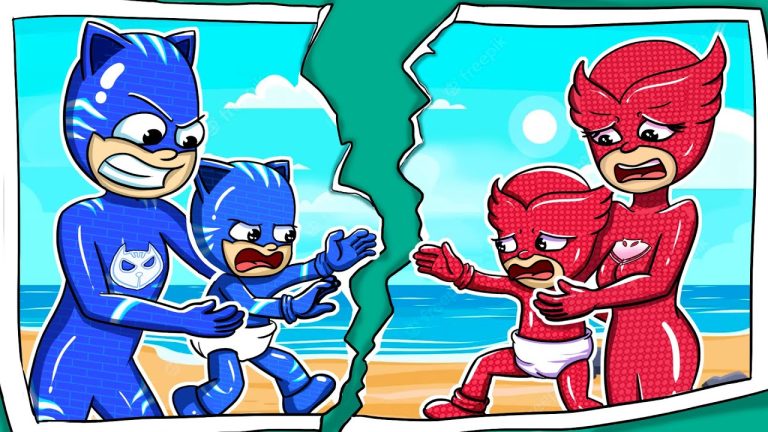 Catboy And Owlette Broken Family - Youtube Kids