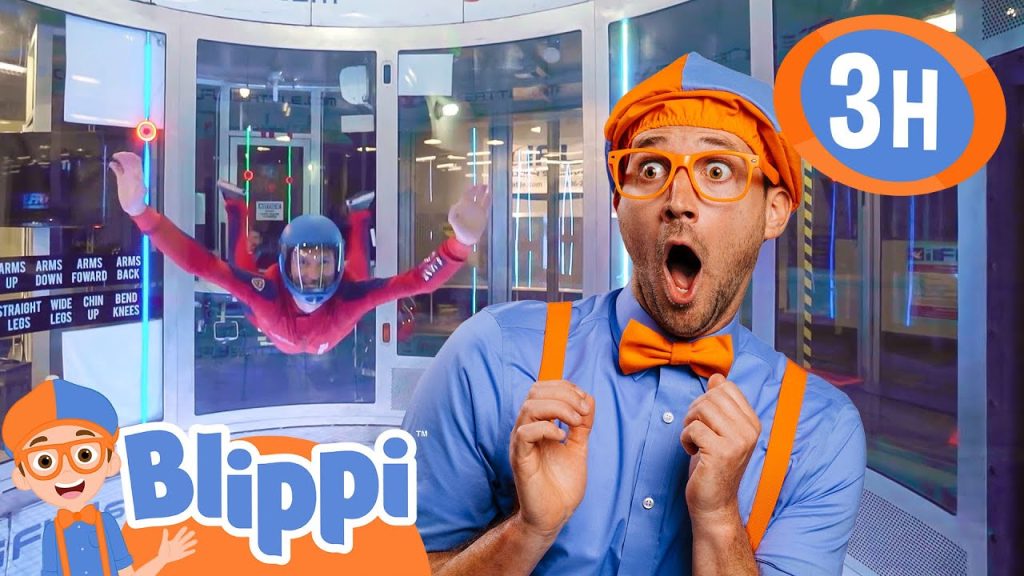 Blippi FLying - Youtube Kids