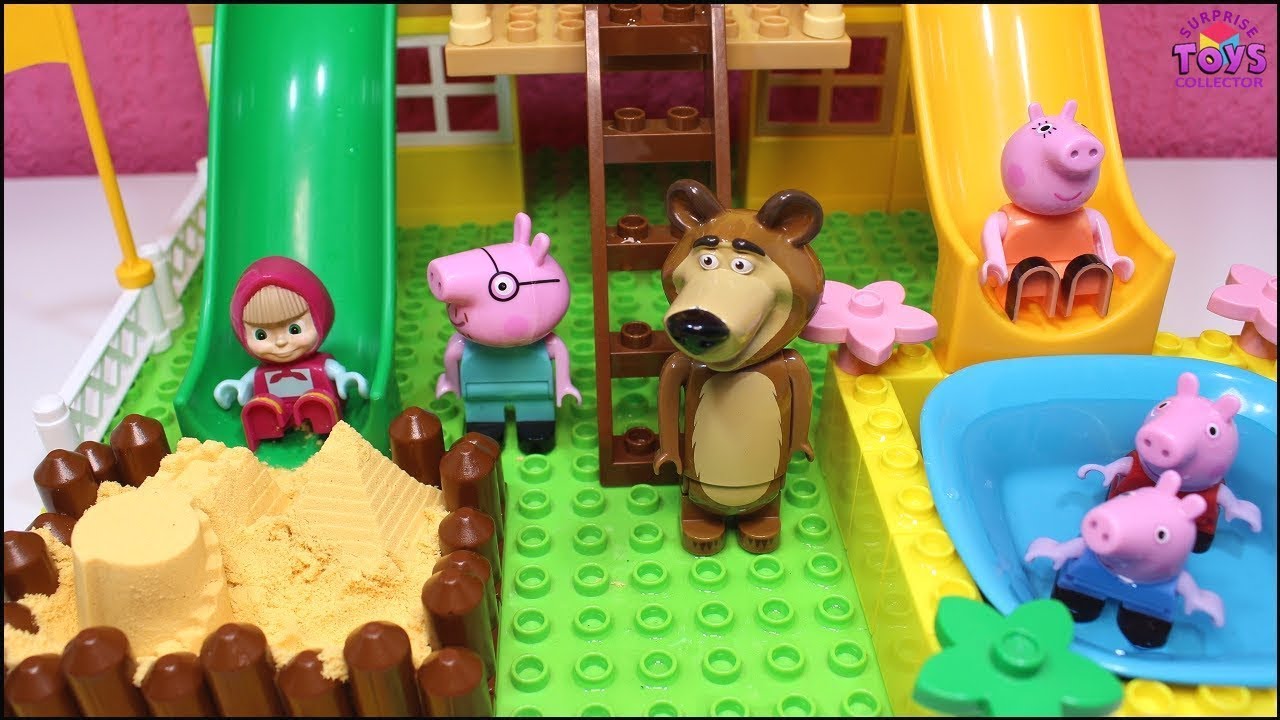 masha y el oso juguetes - Youtube Kids