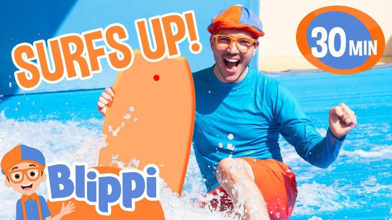 blippi water slide - Youtube Kids
