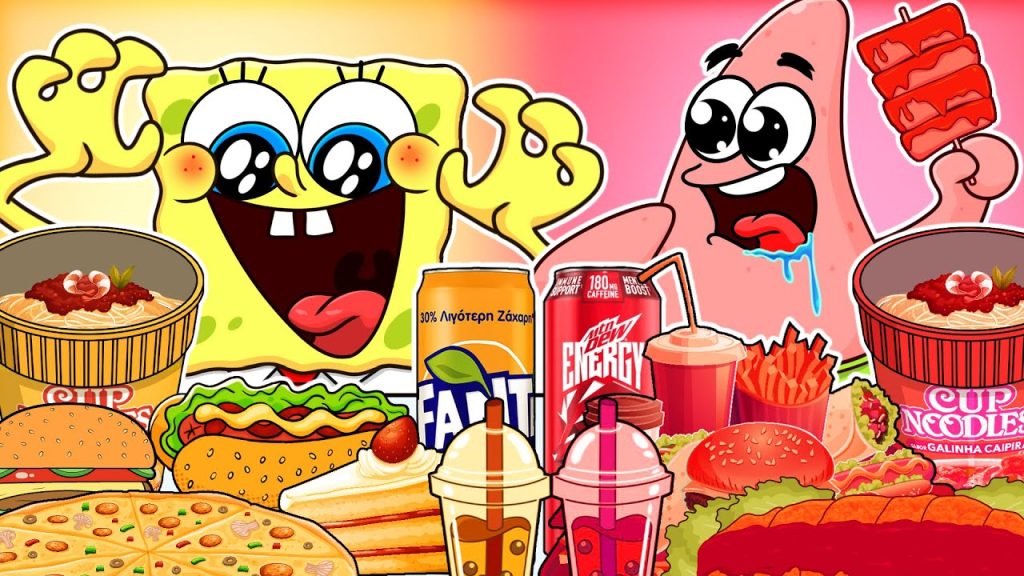 spongebob animation mukbang - Youtube Kids