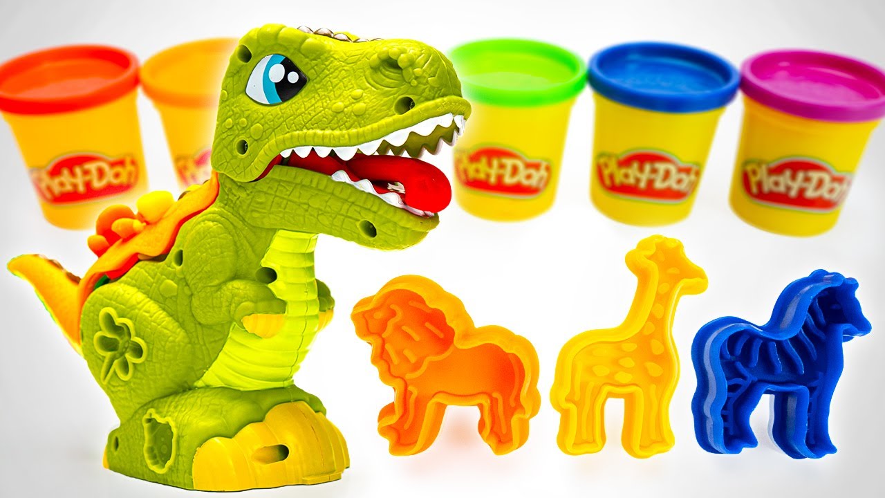 Play doh animals - Youtube Kids