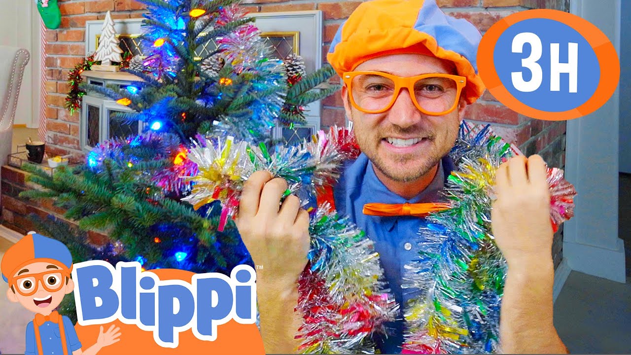 blippi decorates the christmas tree - Youtube Kids