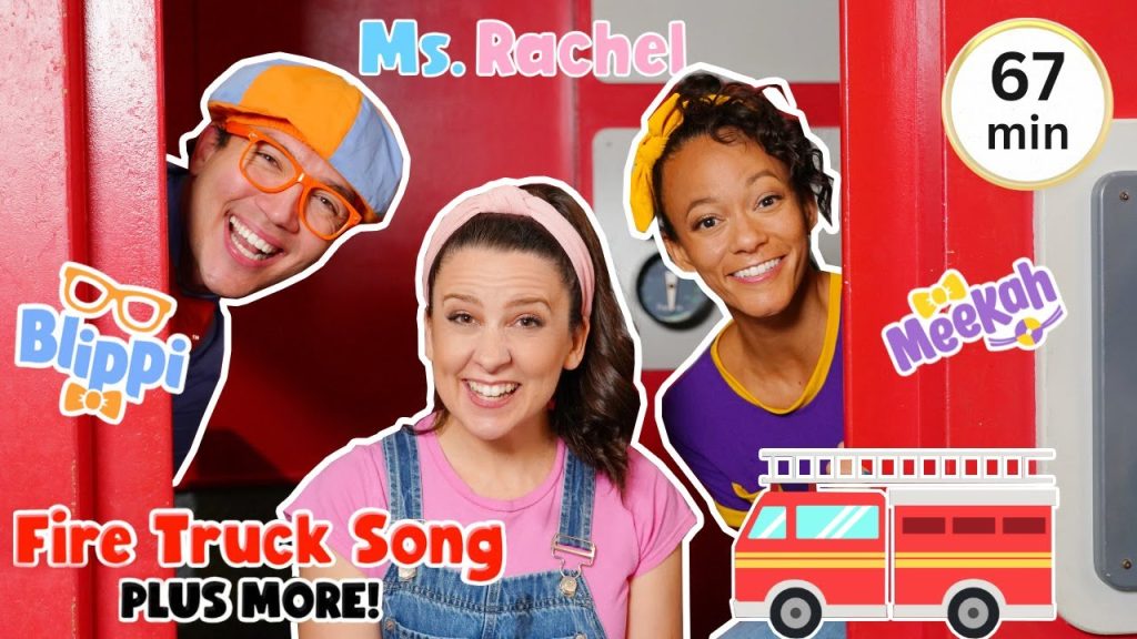 here comes the fire truck - Youtube Kids