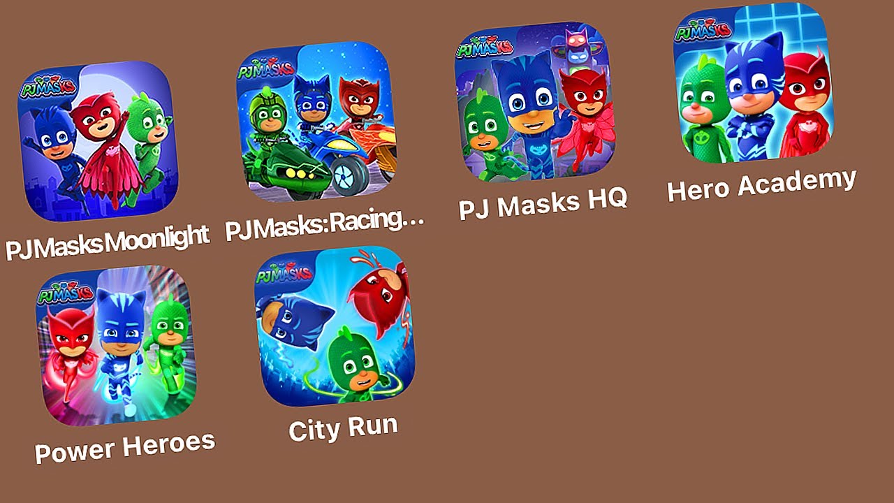 pj masks super city run - Youtube Kids