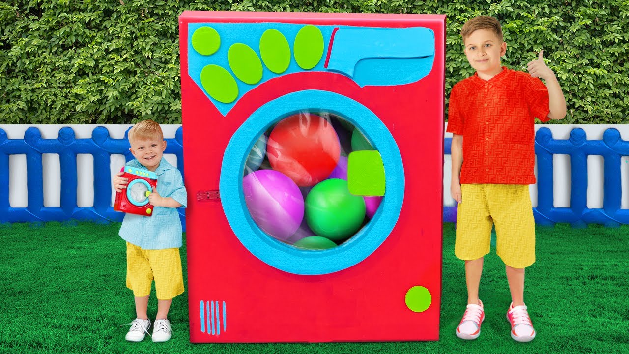 toy washing machine - Youtube Kids