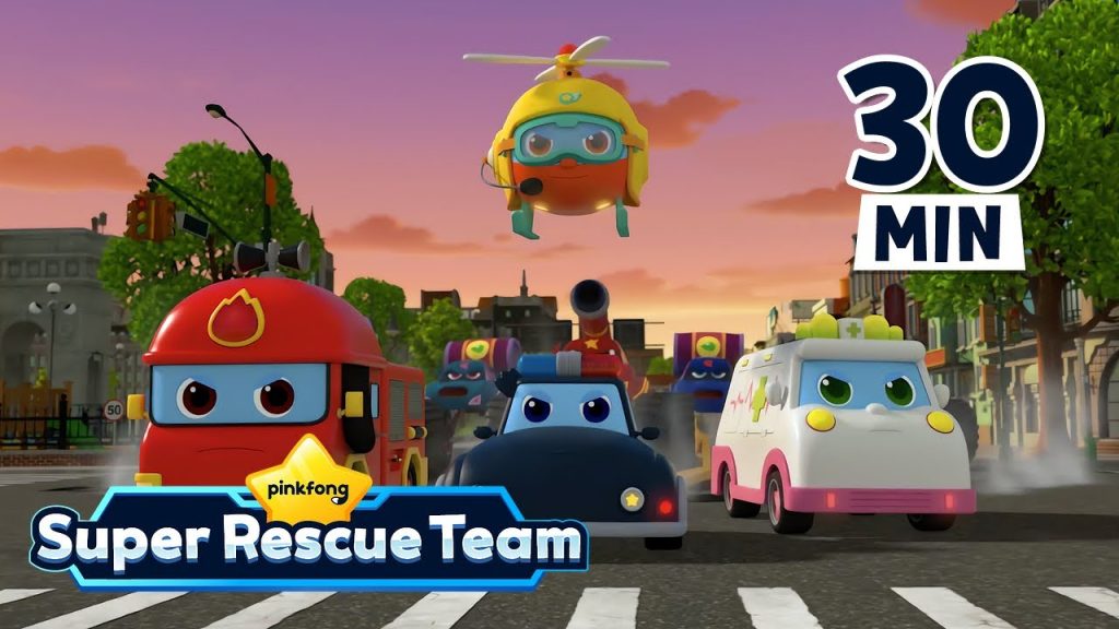 pinkfong super rescue team - Youtube Kids
