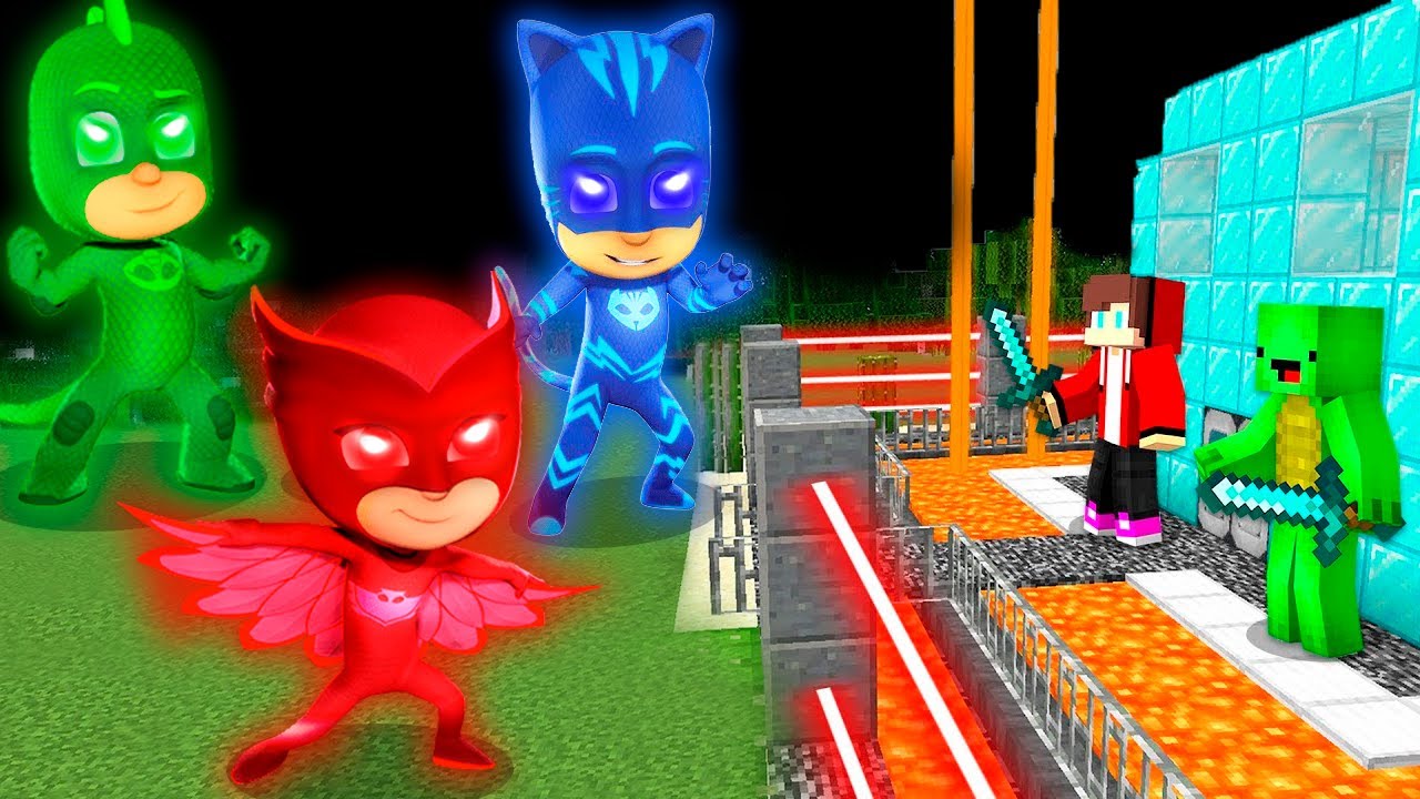 pj masks minecraft - Youtube Kids