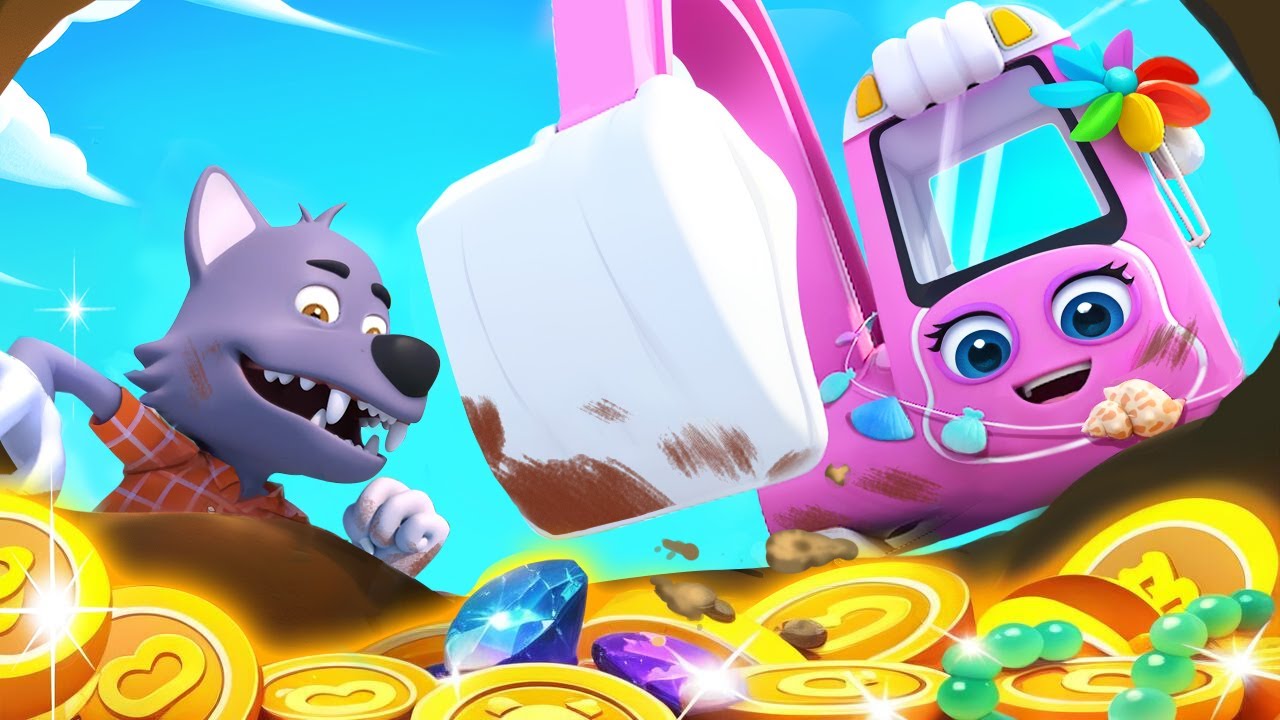 Digger & Excavator Song - Youtube Kids