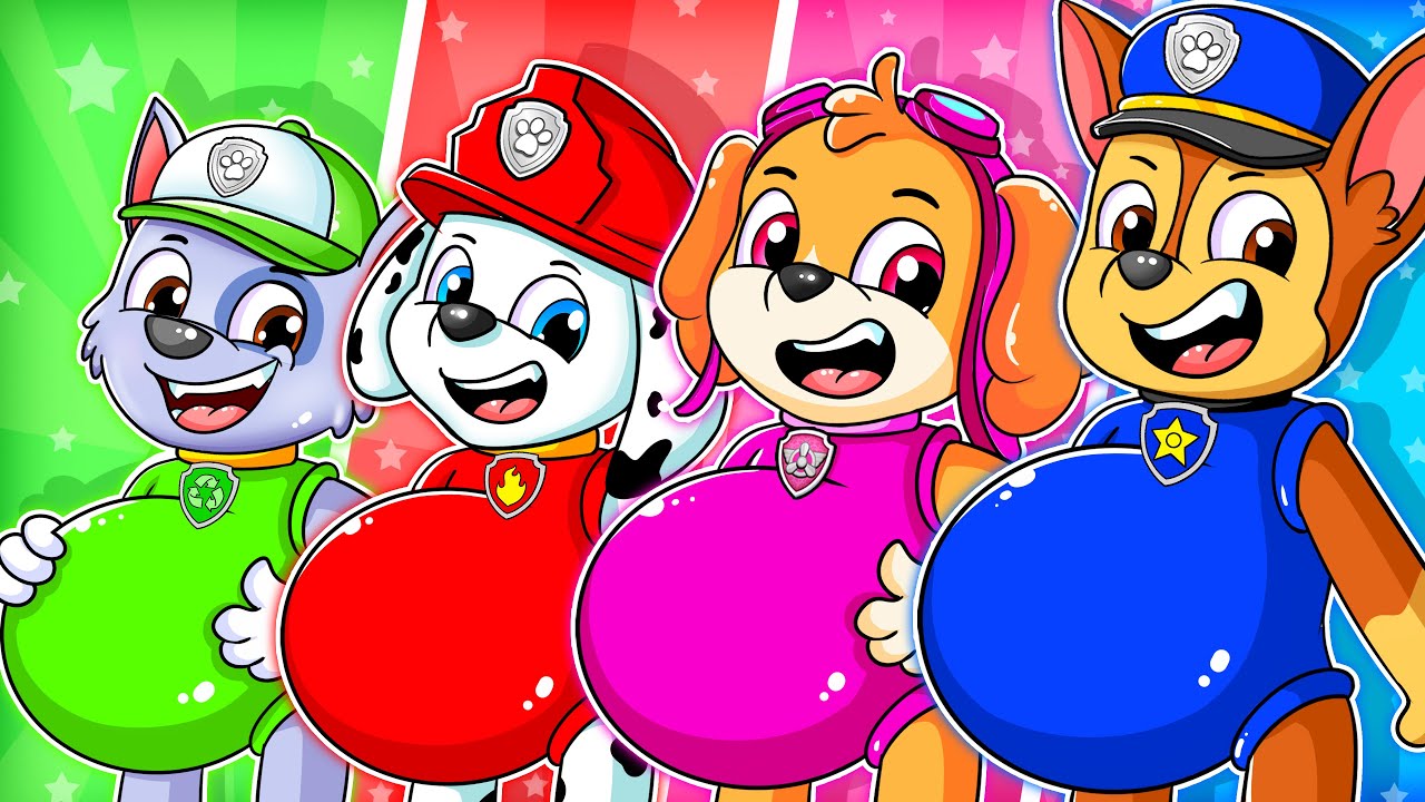 paw patrol growing up compilation - Youtube Kids