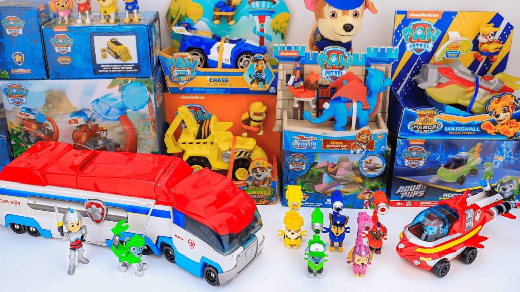 Paw Patrol Unboxing Collection Review - Youtube Kids