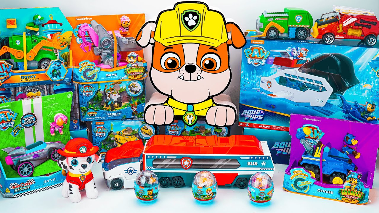 Paw Patrol Unboxing Collection Review - Youtube Kids