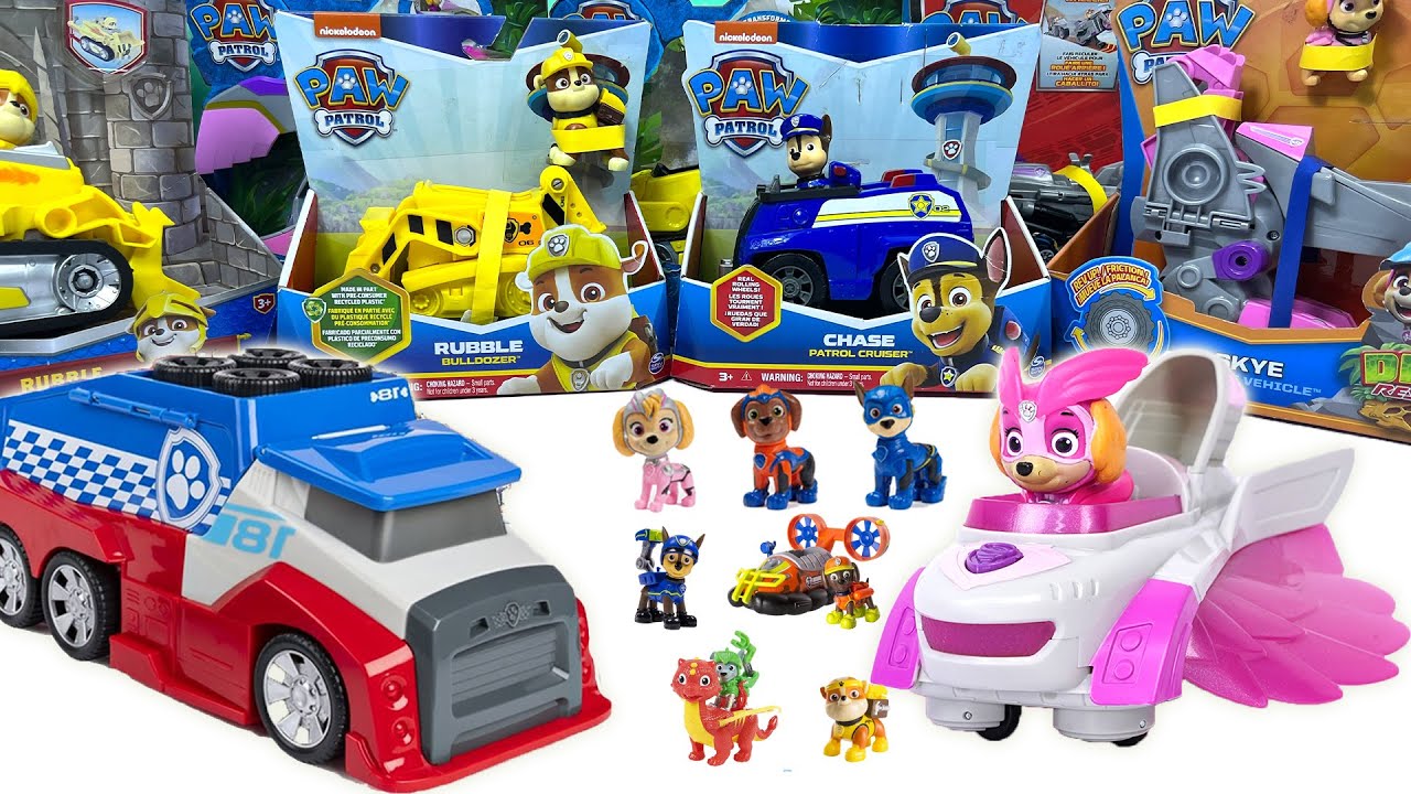 Paw Patrol Unboxing Collection Review - Youtube Kids