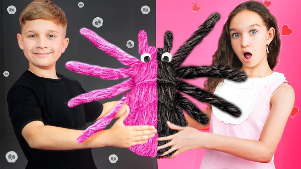 pink vs black - Youtube Kids