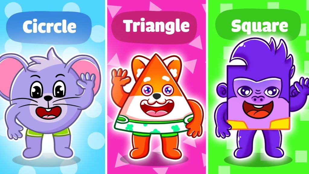 learn shapes for kids - Youtube Kids
