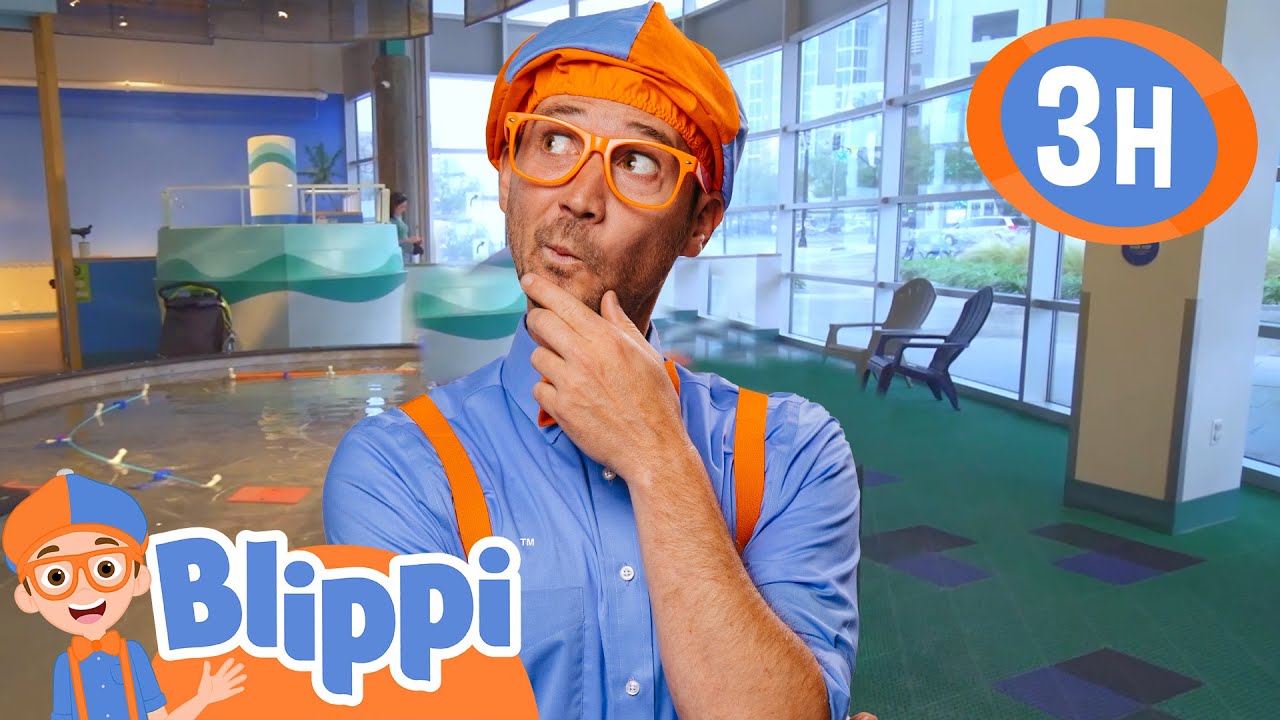 Blippi explores a museum - Youtube Kids