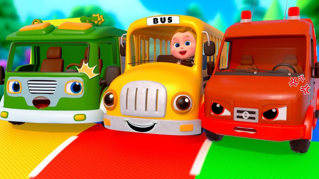 wheels on the bus go round and round - Youtube Kids