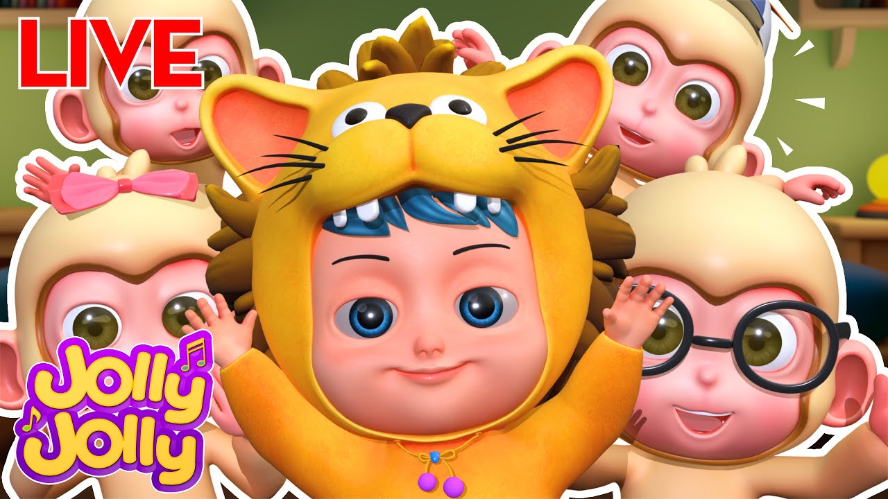 monkeys jumping on the bed - Youtube Kids