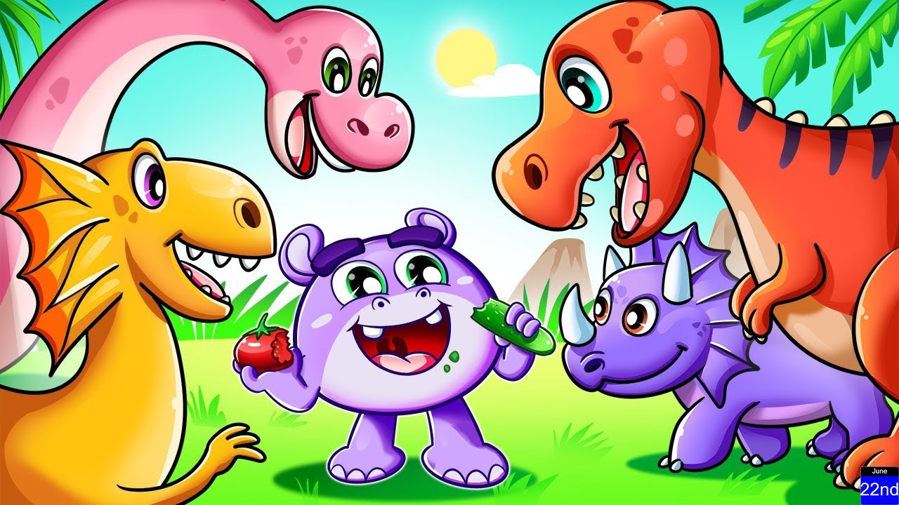 T-Rex Dinosaur Song - Youtube Kids