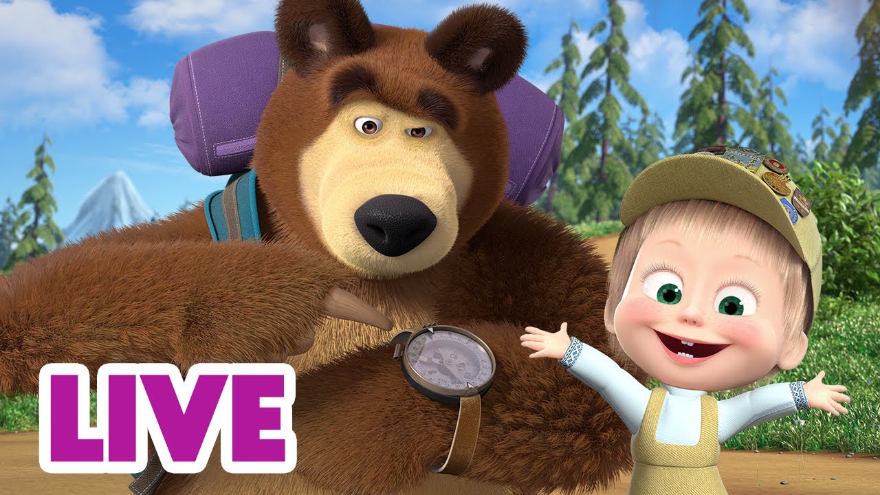 Let's Travel with Masha and The Bear! - Youtube Kids