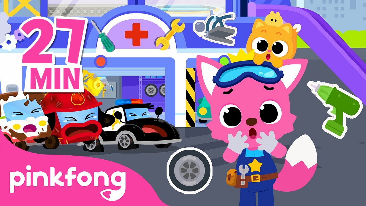 Cars Rescue Song | Super Ambulance Rescue Team | Nursery Rhymes & Kids ...