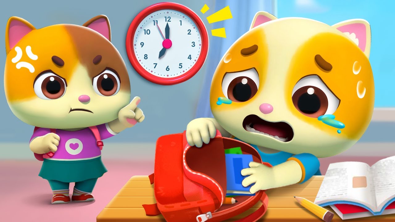baby learns to be on time - Youtube Kids