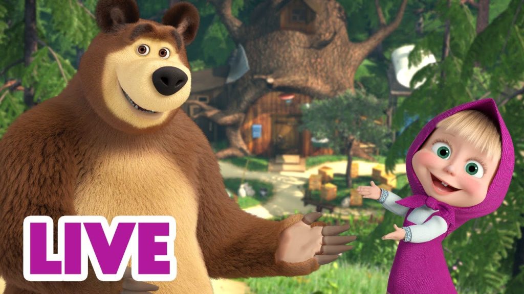 masha dan beruang live - Youtube Kids