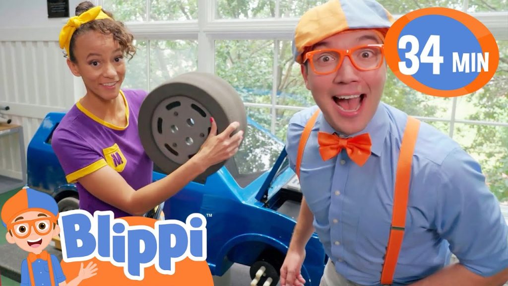 Blippi Visits an Indoor Playground (Fidgets Indoor Playground ...