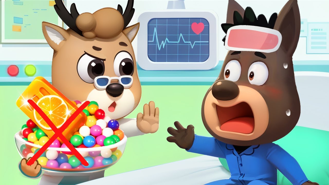 Sheriff Learns about the Dangers of Sweets - Youtube Kids