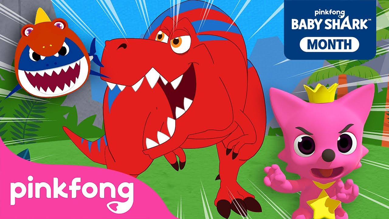Tyrannosaurus Rex and more! | Dinosaur Songs & Stories | +Compilation | Pinkfong Songs for ...