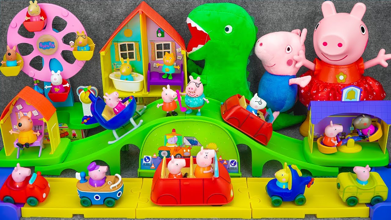 Giant Peppa Pig Slide - Youtube Kids
