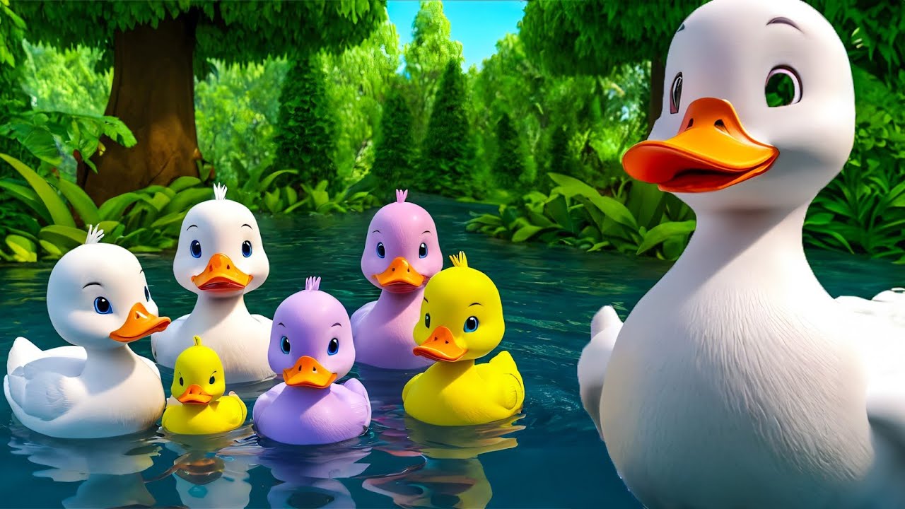 five little ducks new compilation - Youtube Kids