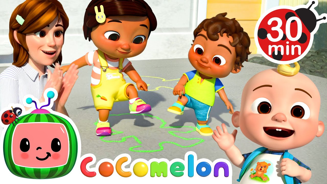cocomelon wheels on the bus go round and round - Youtube Kids