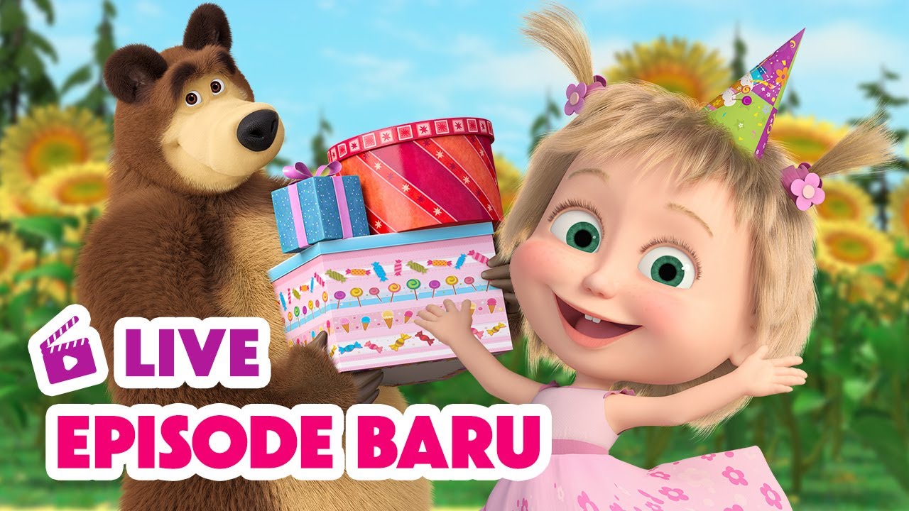 masha dan beruang episode bahasa Indonesia - Youtube Kids
